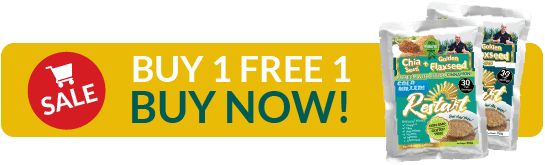 Restart Superfoods – Cold Milled Chia Seeds + Golden Flaxseed With ...